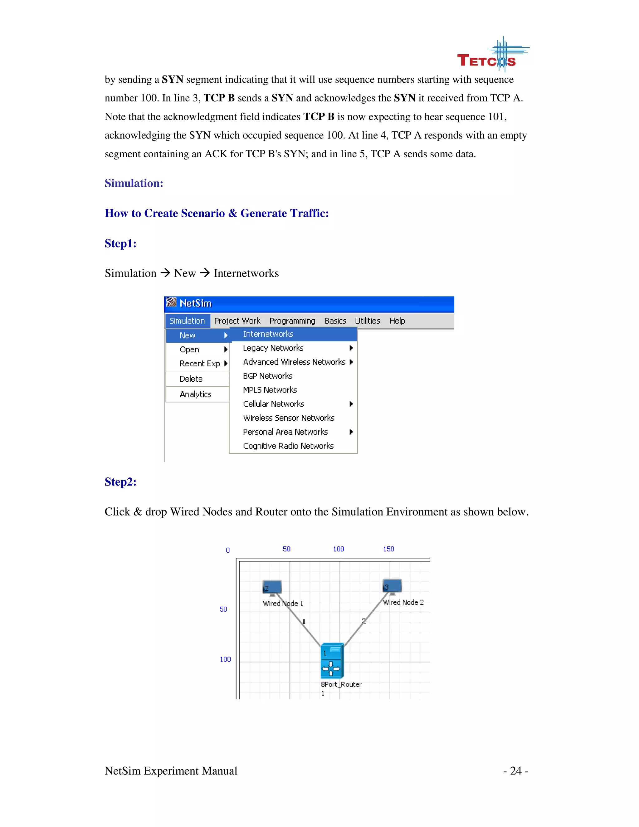 Netsim experiment manual | PDF