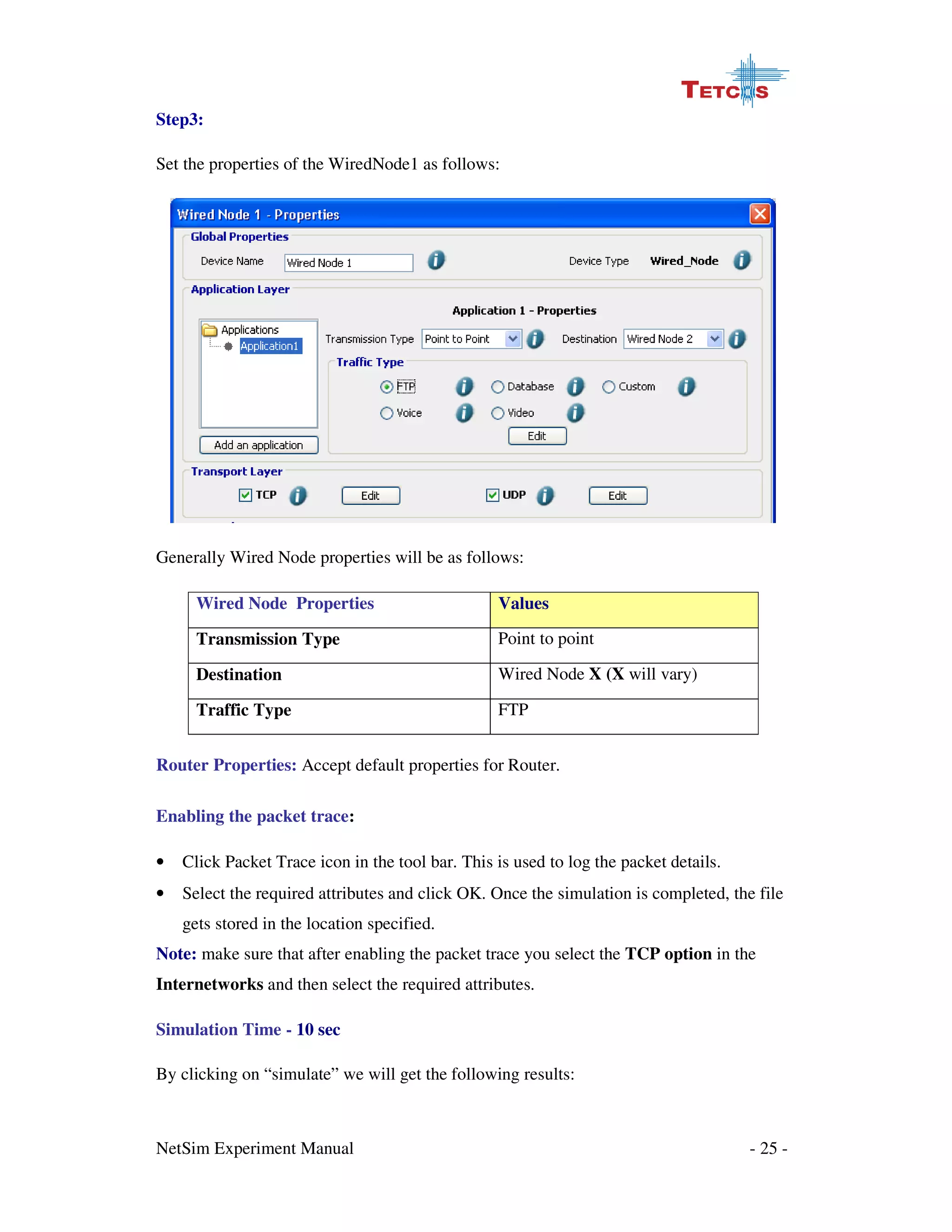 Netsim experiment manual | PDF