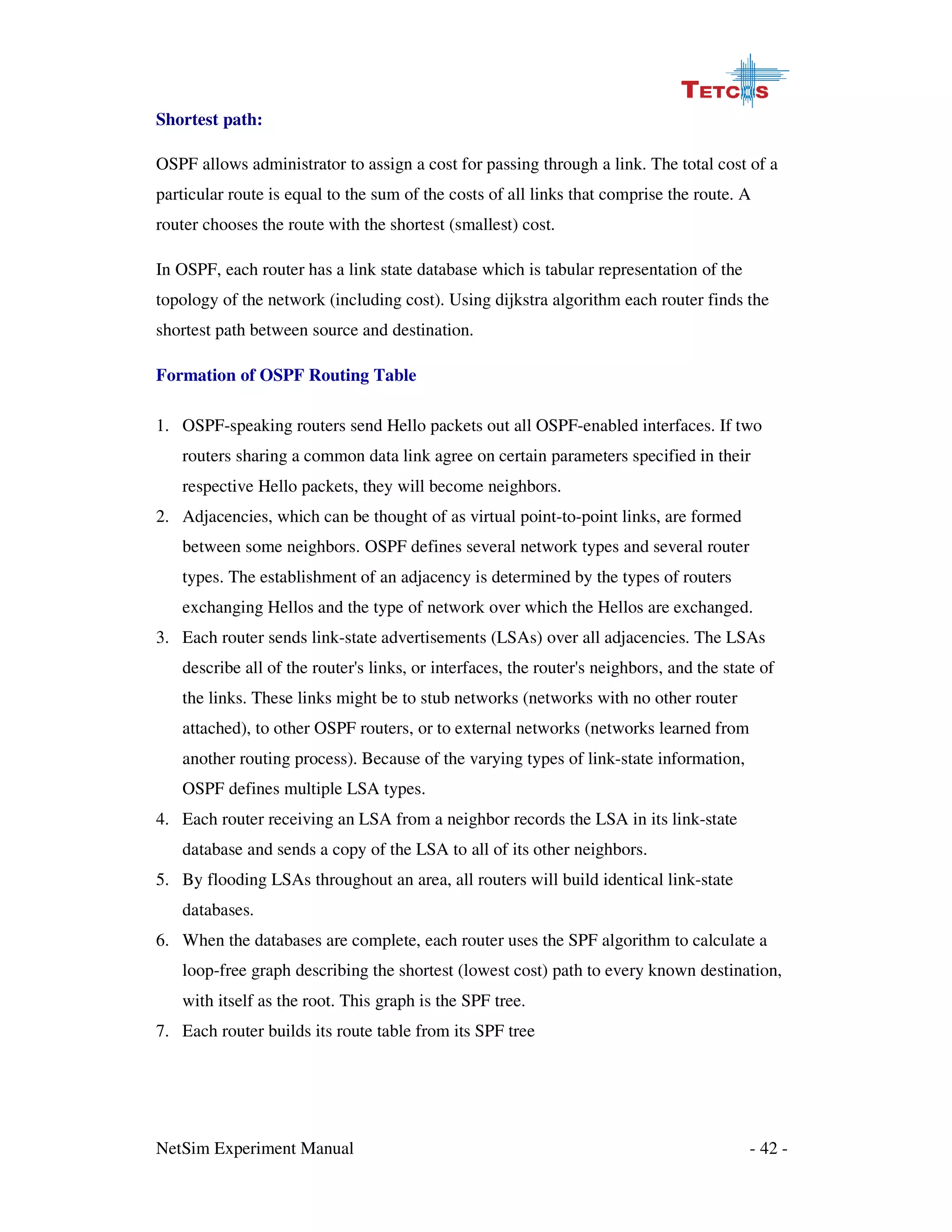 Netsim experiment manual | PDF | Computer Networking | Computing