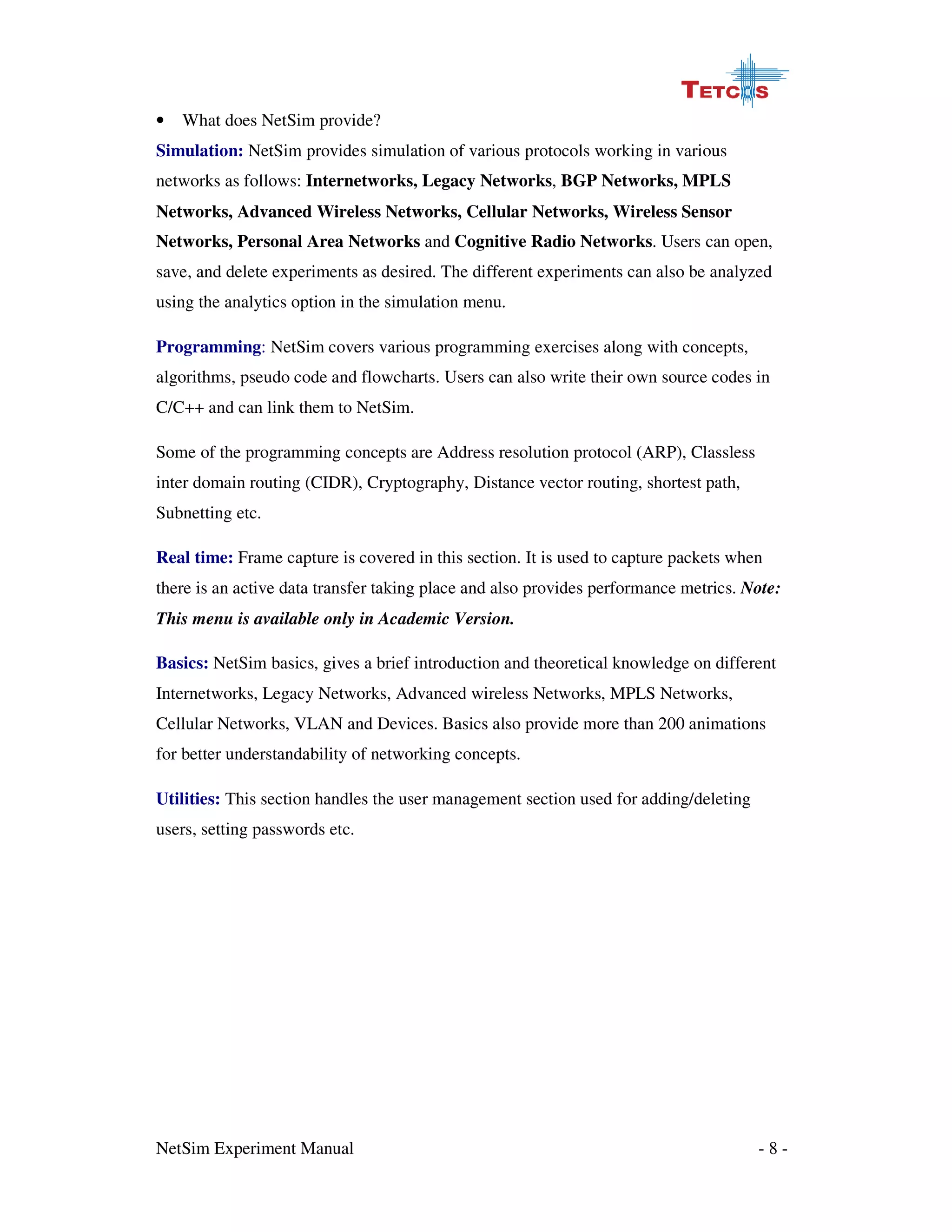 Netsim experiment manual | PDF | Computer Networking | Computing