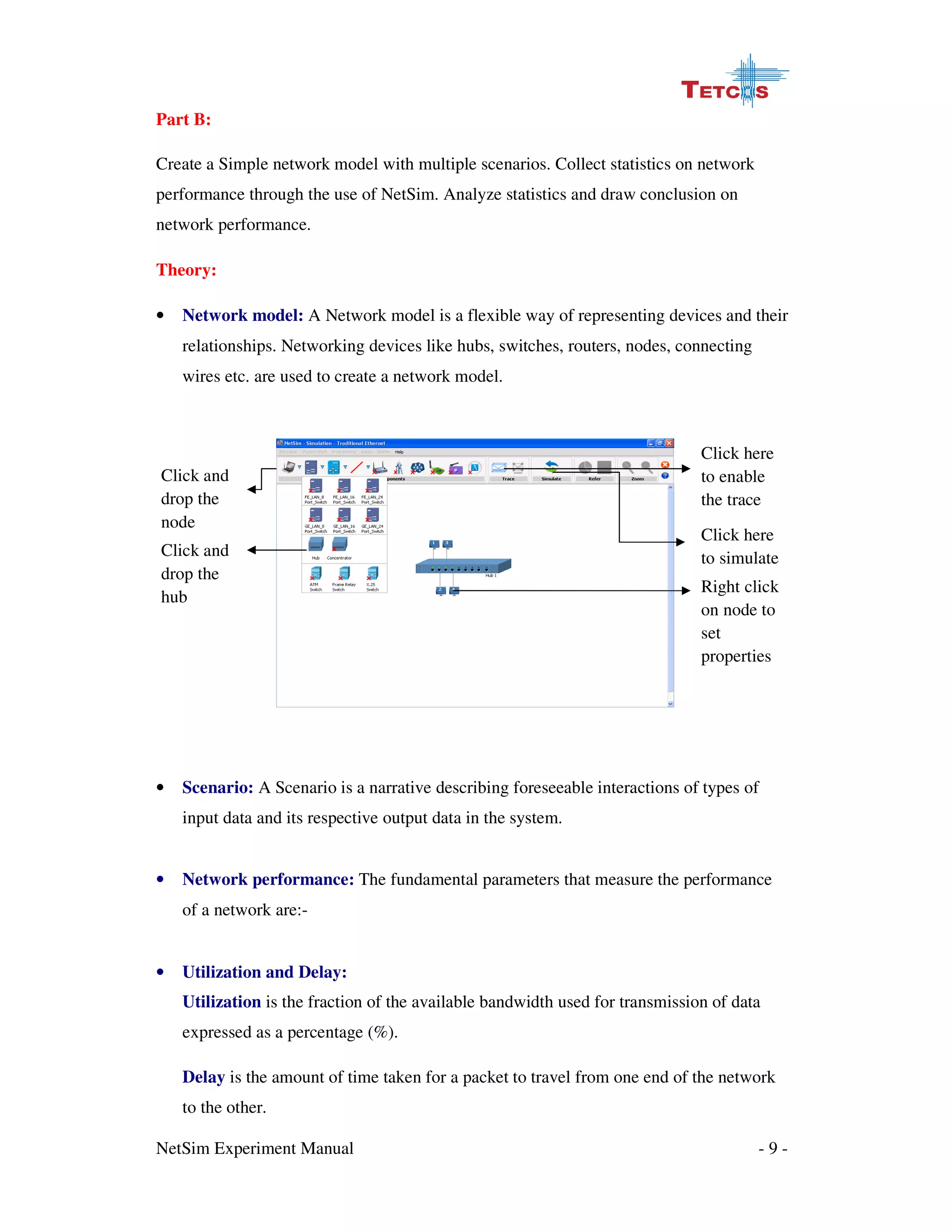 Netsim Experiment Manual Pdf Computer Networking Computing