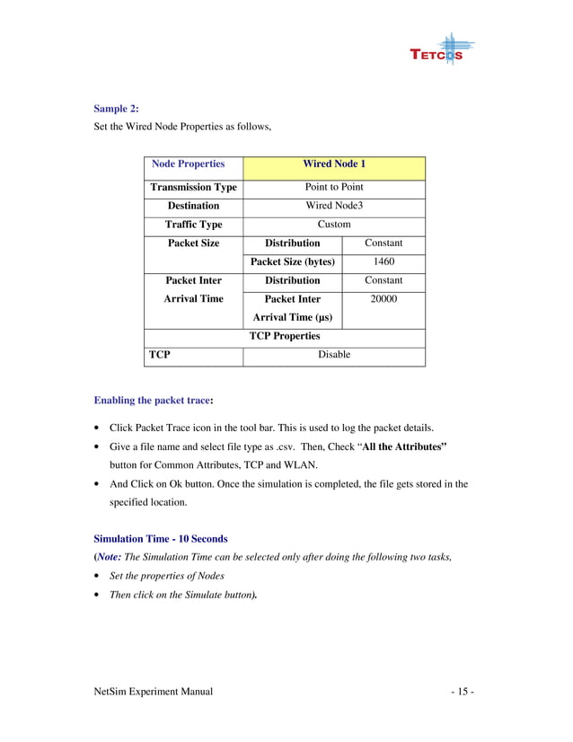Netsim Experiment Manual Pdf Computer Networking Computing