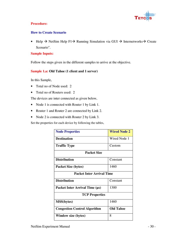 Netsim experiment manual | PDF | Computer Networking | Computing