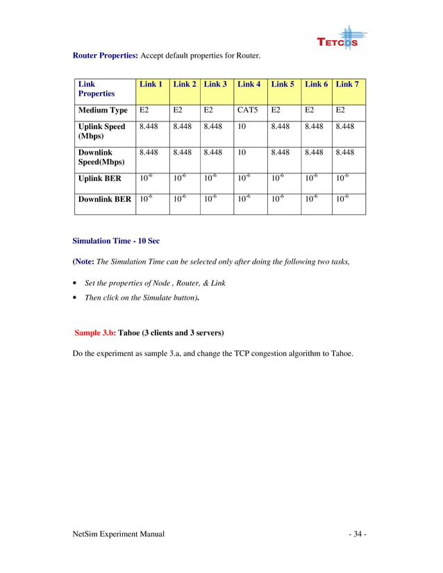 Netsim Experiment Manual Pdf Computer Networking Computing