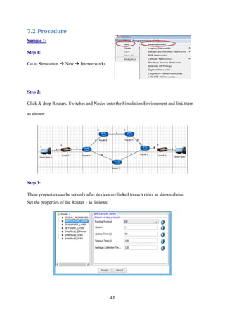 NetSim Experiment Manual | PDF