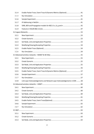 NetSim User Manual | PDF