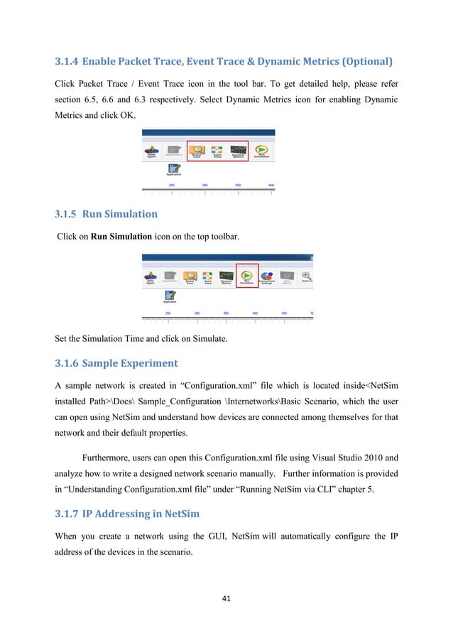 NetSim User Manual | PDF