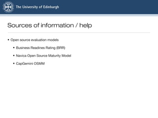 Open Source & Identity Management | PPT