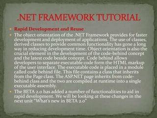 .Net slid | PPTX