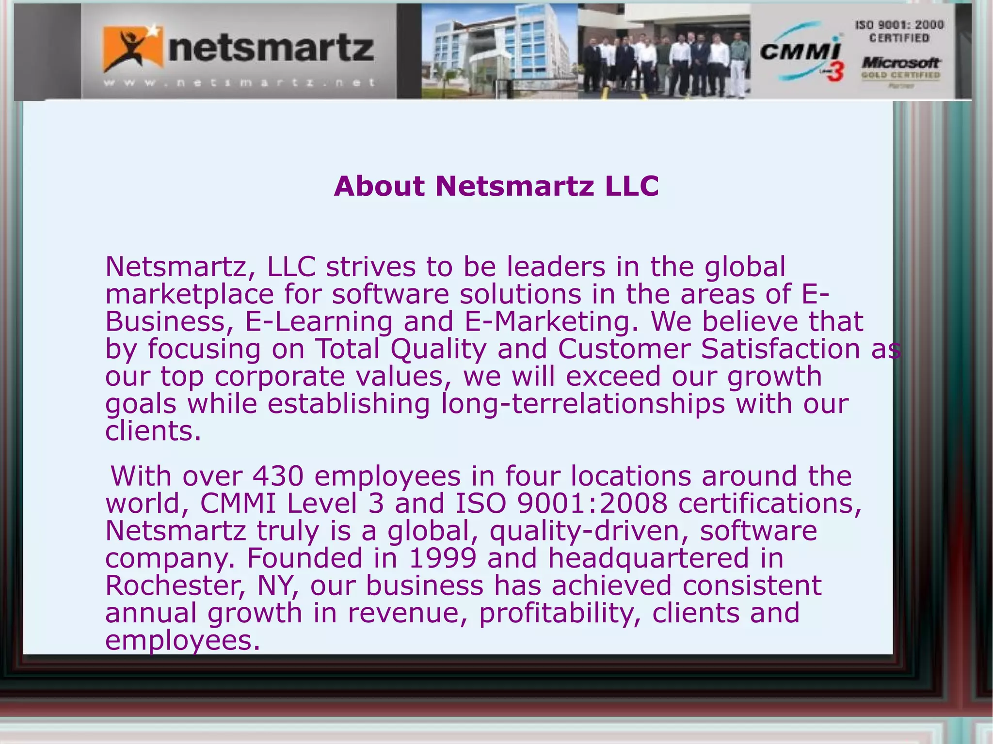 Netsmartz llc | PPT