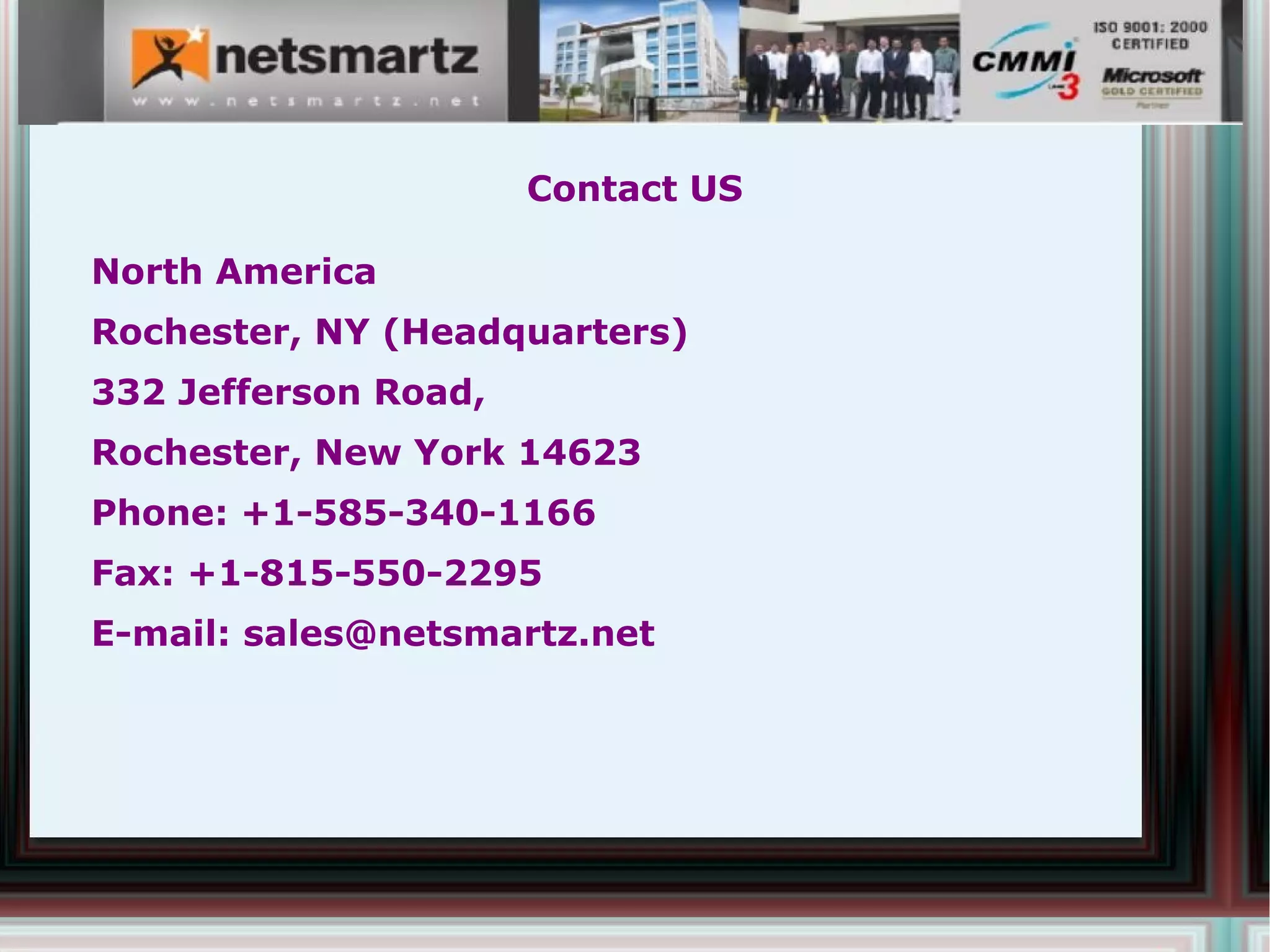 Netsmartz llc | PPT