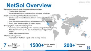 NetSol Investor Presentation | PPTX