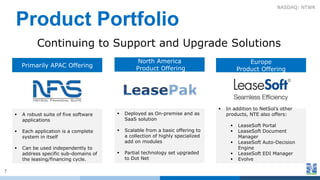 NetSol Investor Presentation | PPTX