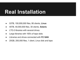 Bacula Overview | PDF