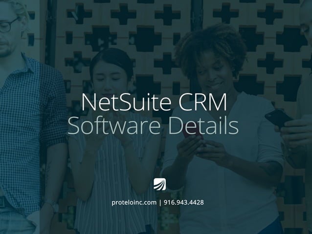 NetSuite CRM Software Details | PPT