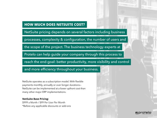 NetSuite Pricing Guide | PPT