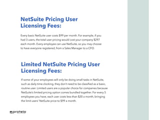 NetSuite Pricing Guide | PPT