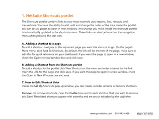 NetSuite Shortcut Secrets | PDF