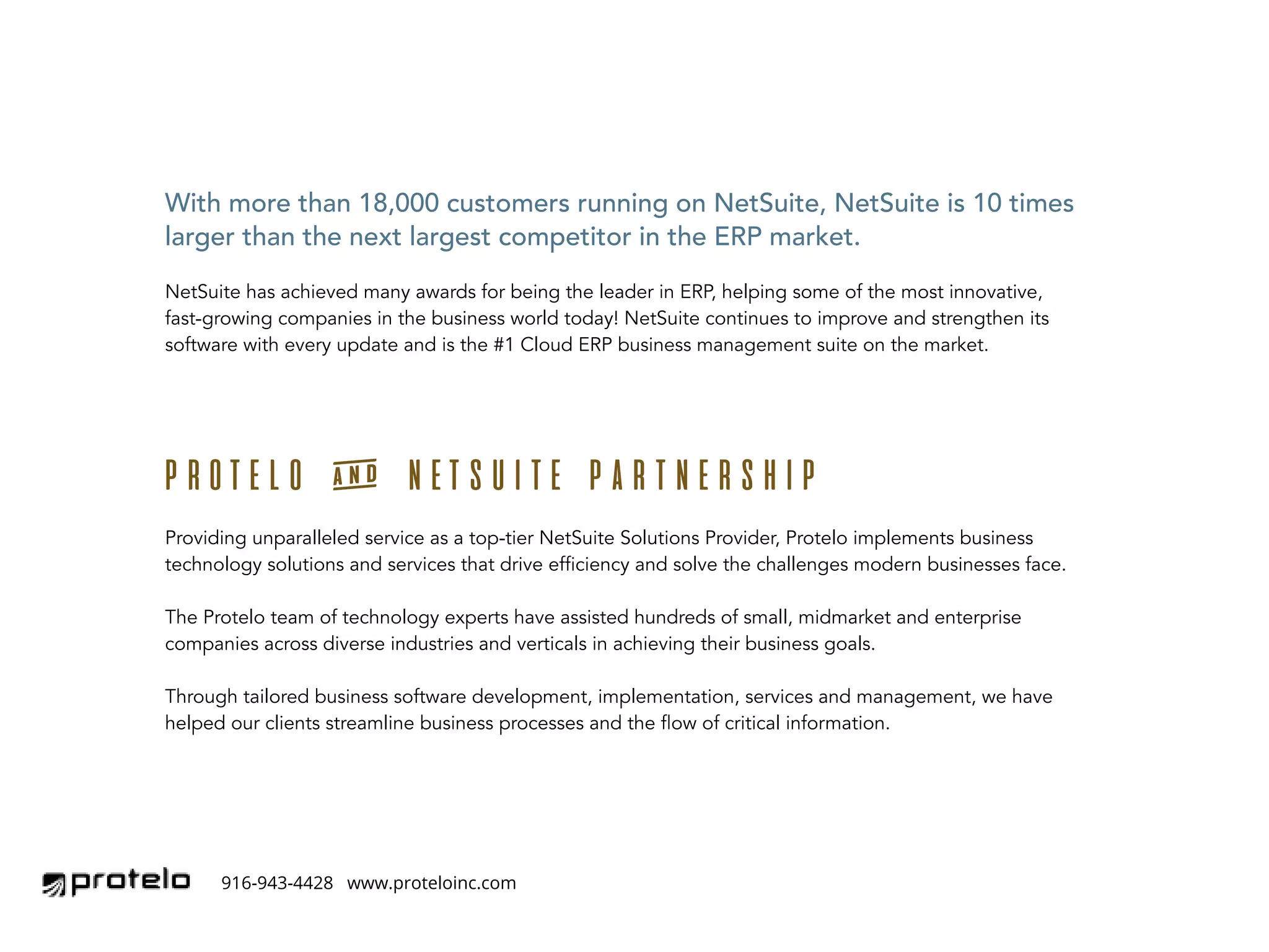 NetSuite Vs Intacct Comparison | PPT