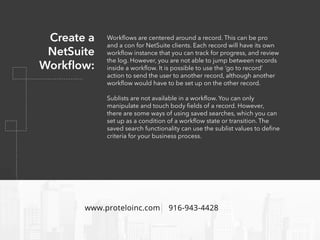 NetSuite Workflows Beginner's Guide | PDF