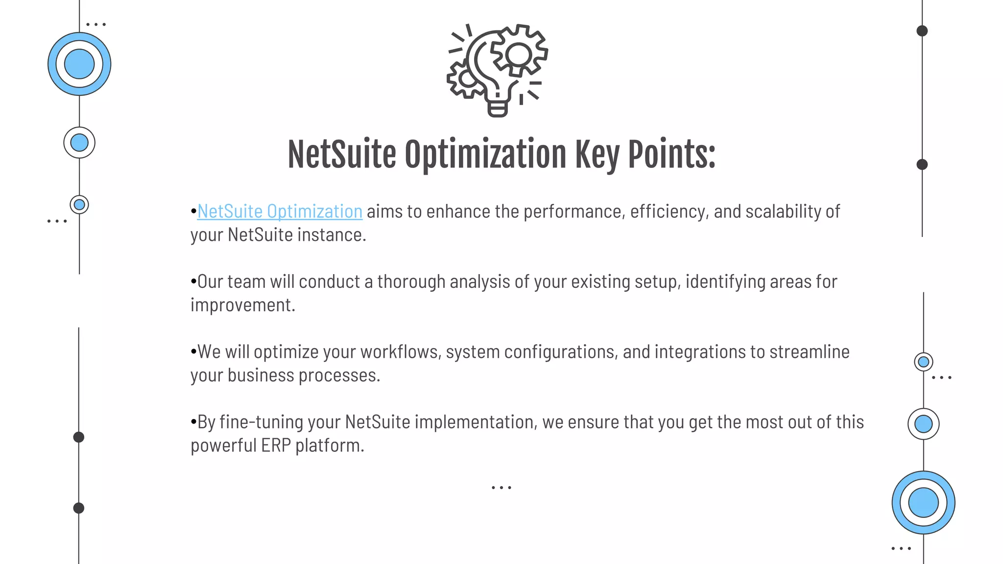NetSuite Consulting - NetSuite Optimization & Implementation | PPT