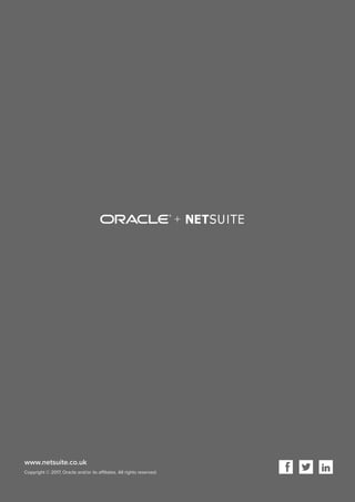 NetSuite corporate brochure | PDF