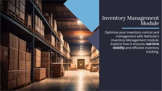 NetSuite ERP Modules | PDF