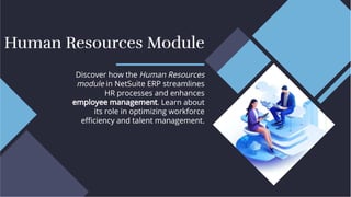 NetSuite ERP Modules | PDF