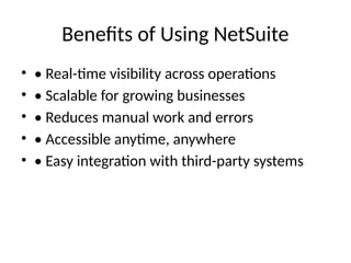 NetSuite_ERP_Presentation.pptx-sample ppt netsuite | PPTX
