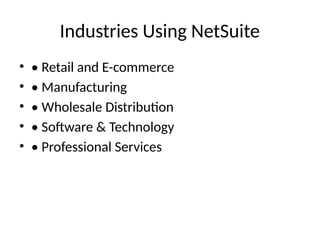 NetSuite_ERP_Presentation.pptx-sample ppt netsuite | PPTX
