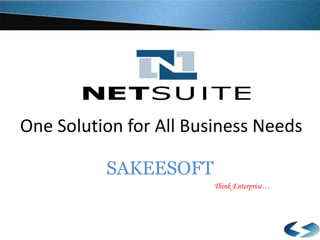 NetSuite Practice by Sakeesoft | PPT