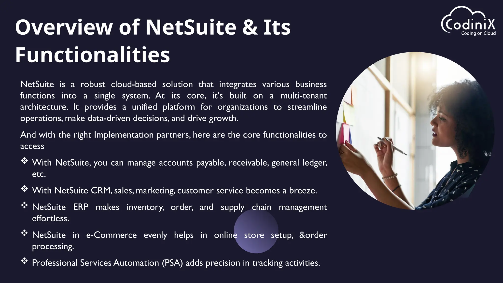 NetSuite Implementation Partners - Codinix Technologies | PPT