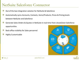 NetSuite Integration Solutions - Folio3 | PPT