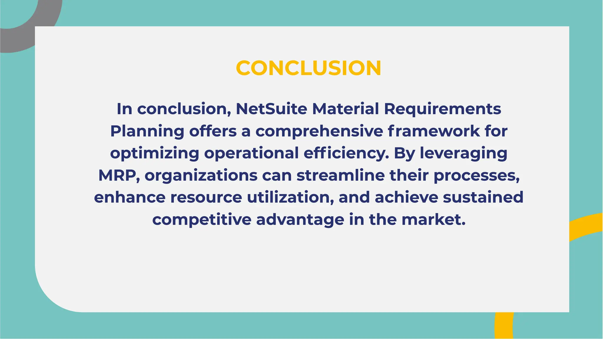 Netsuite Material requirements Planning. | PDF
