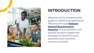 Netsuite Material requirements Planning. | PDF