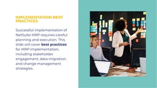 Netsuite Material requirements Planning. | PDF