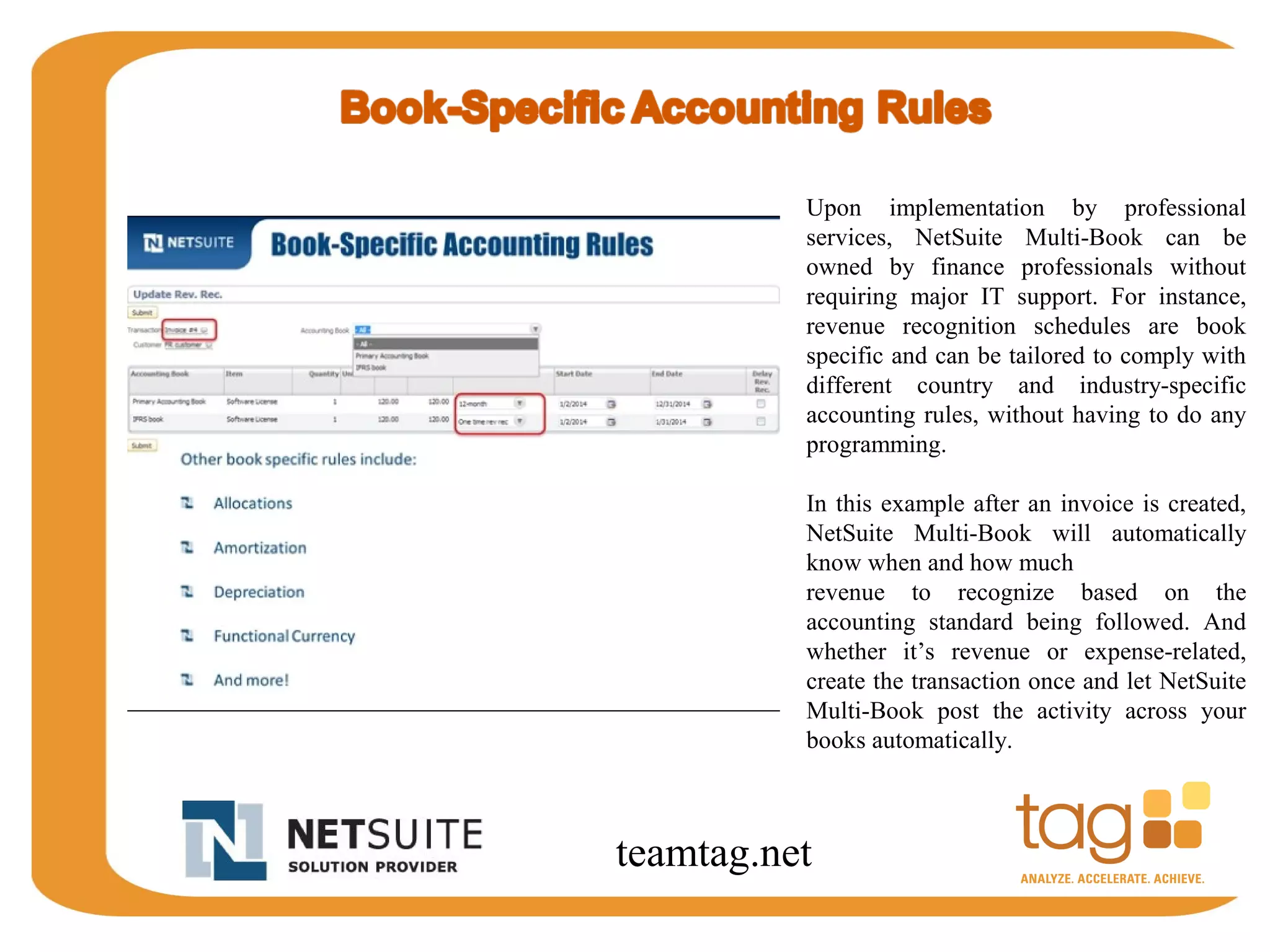 NetSuite Multi-Book Accounting Overview | PPT