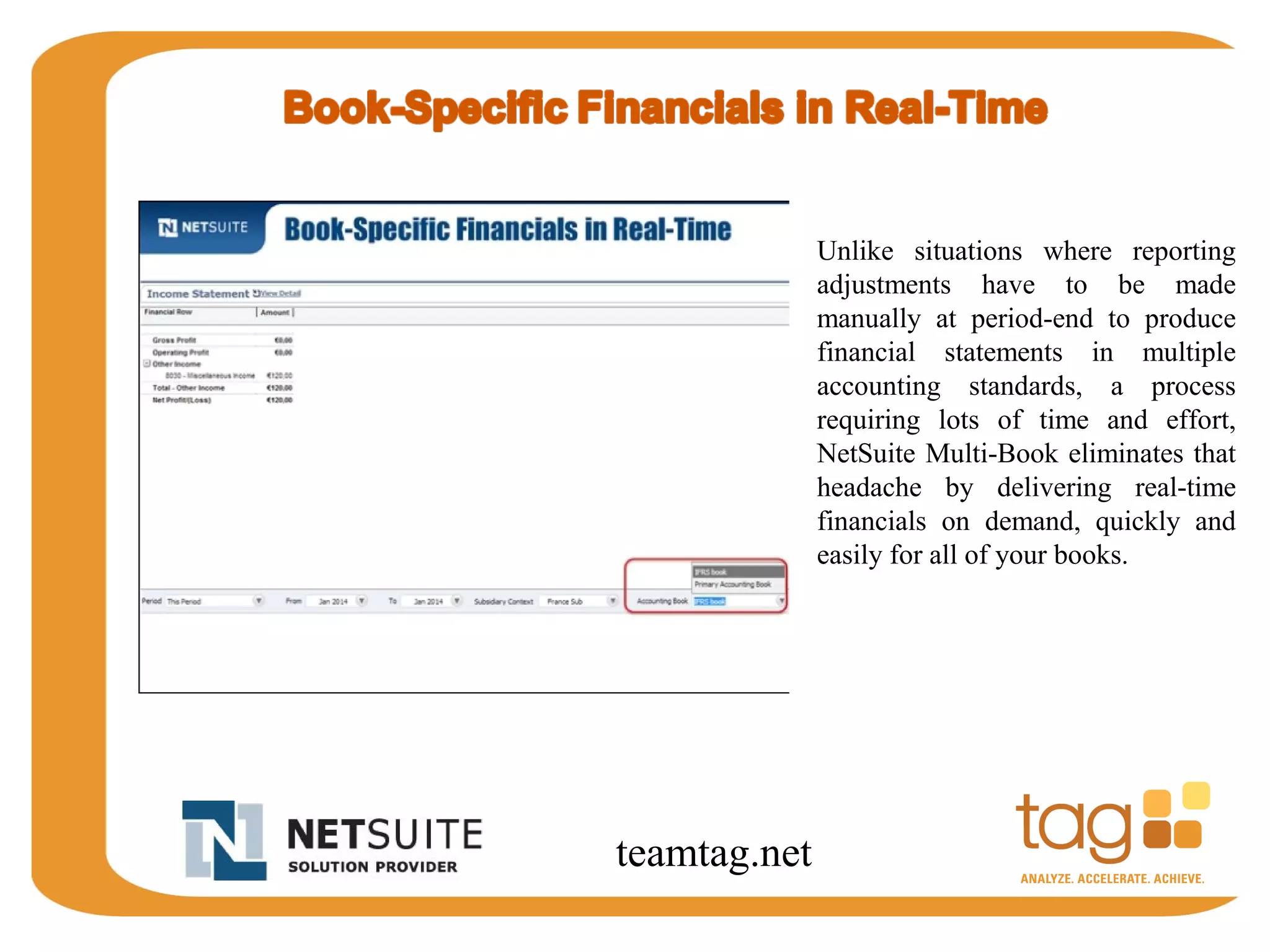 NetSuite Multi-Book Accounting Overview | PPT