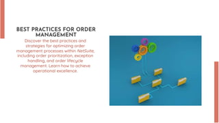 What is NetSuite Order Management? A Comprehensive Overview | PDF ...