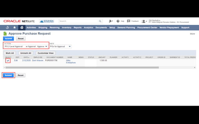 Netsuite Procure to Pay Demo With Approval Workflow.pptx | Business ...