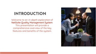 What is NetSuite Quality Management System? | PDF