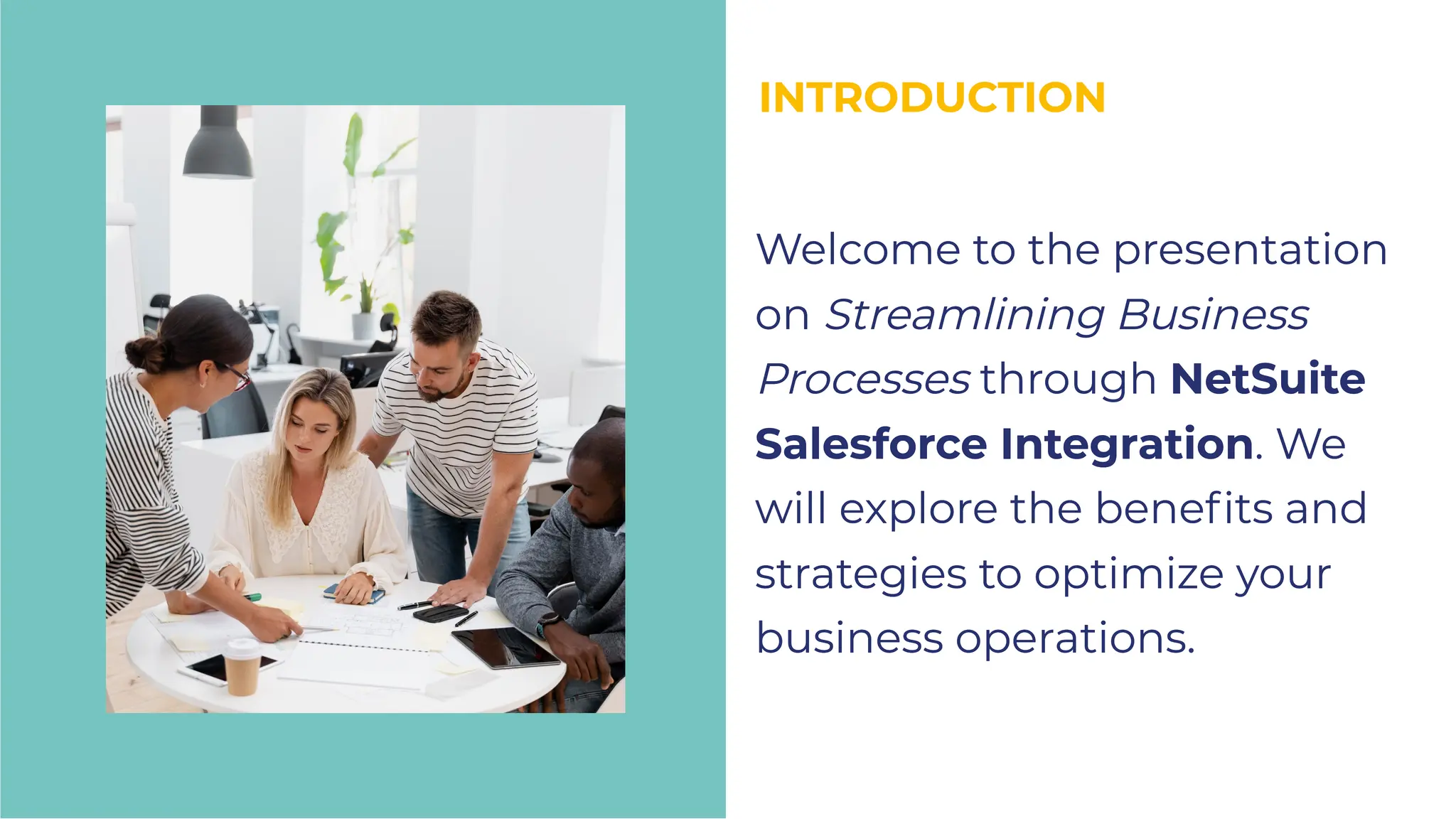 NetSuite Salesforce Integration | Boost Your Business Processes | PPT