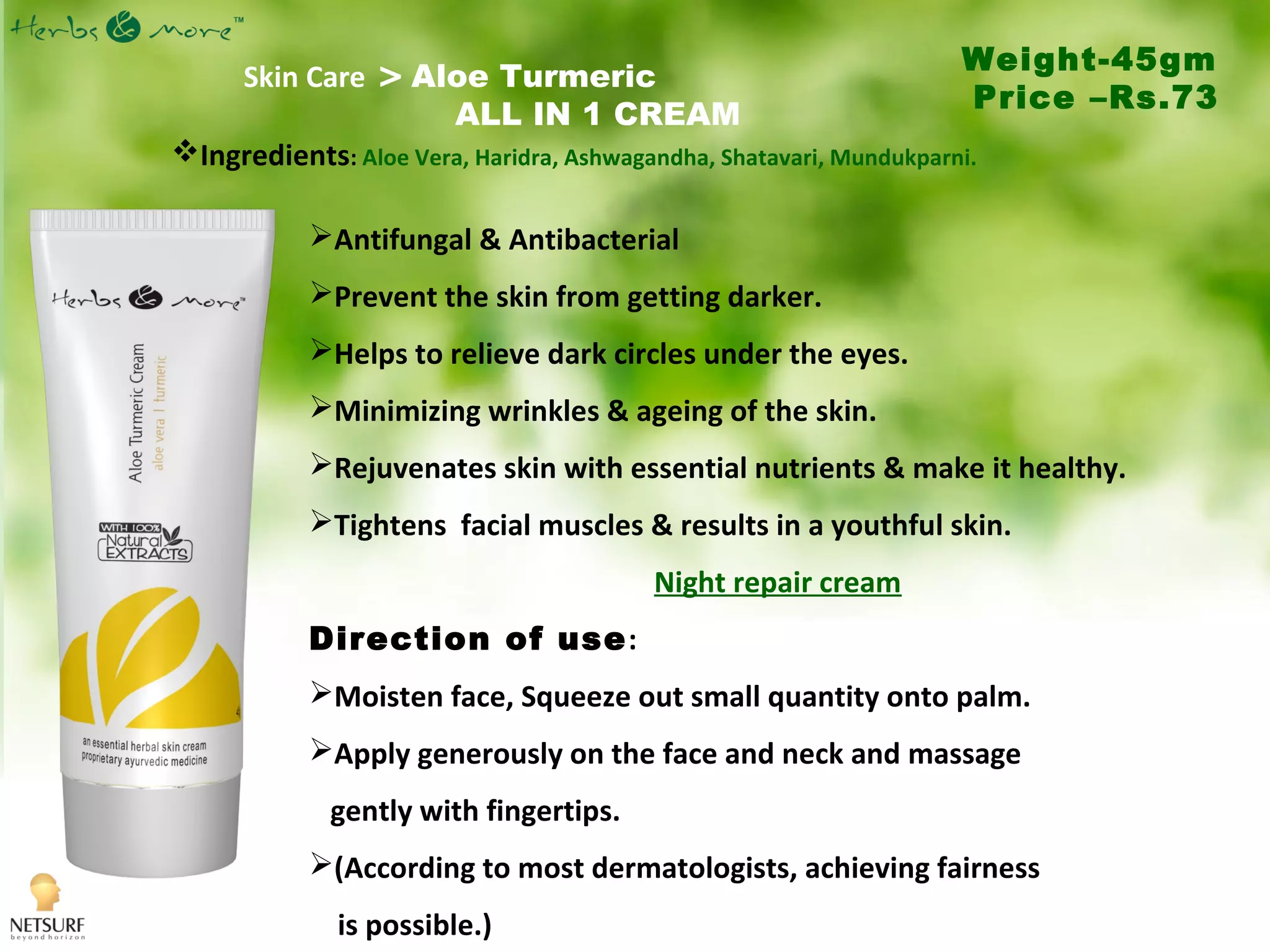 Netsurf plan presentation-GK SHARMA netsurf network naturamore nutri ...