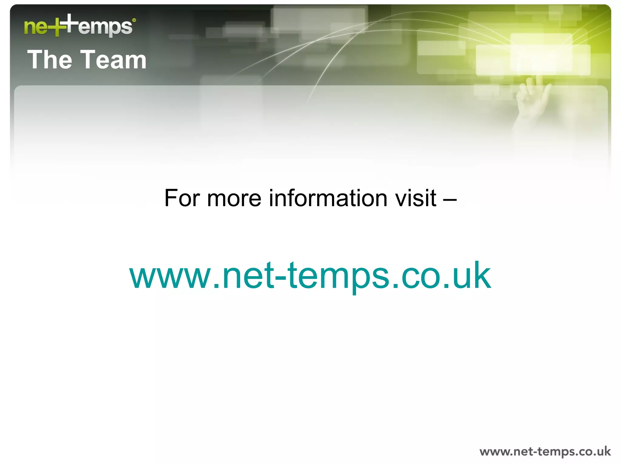 Net Temps slides | PPT