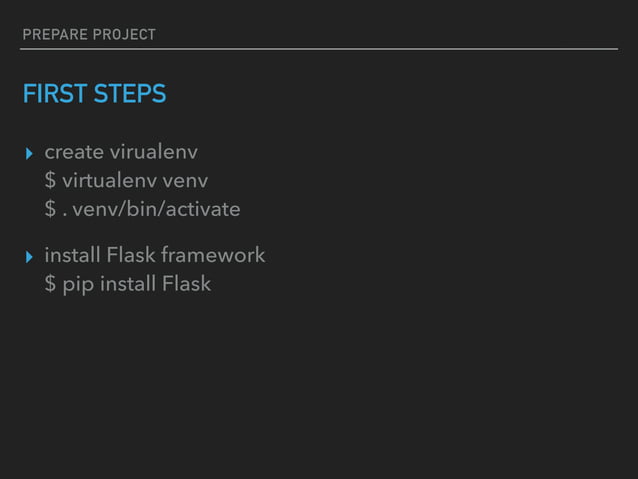 Python - Flask - miniapp - ignite | PPT