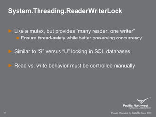 .Net Threading | PPT