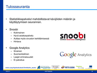 Tietoisku: Kotisivujen teko ja ylläpito | PPT