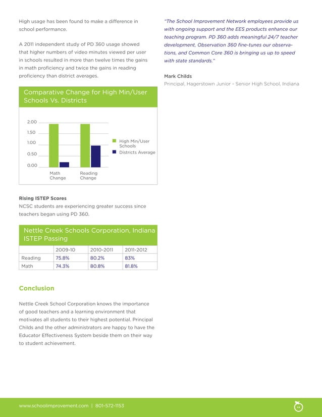 Nettle Creek, IN - PD 360 Case Study | PDF