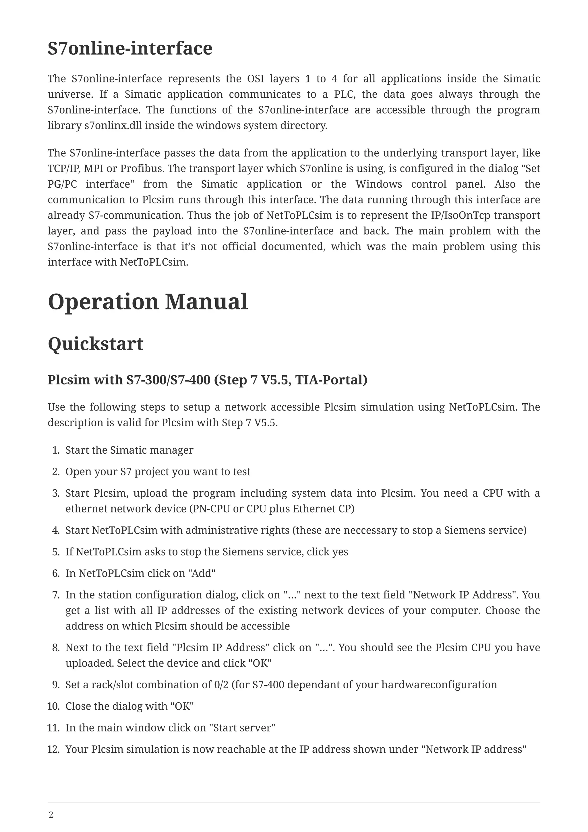 NetToPLCsim-Manual-en.pdfjkhljkmlkmliomio | PDF