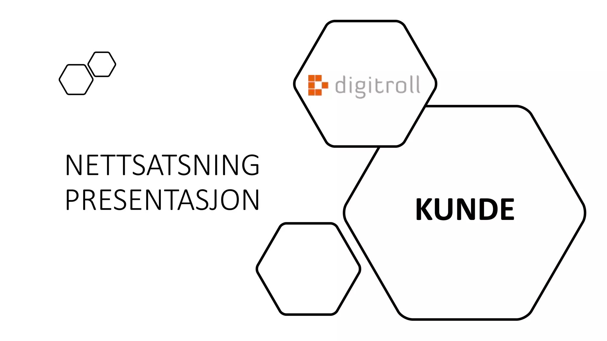 Presentasjon Digitroll- nettsideutvikling for kunde | PPT